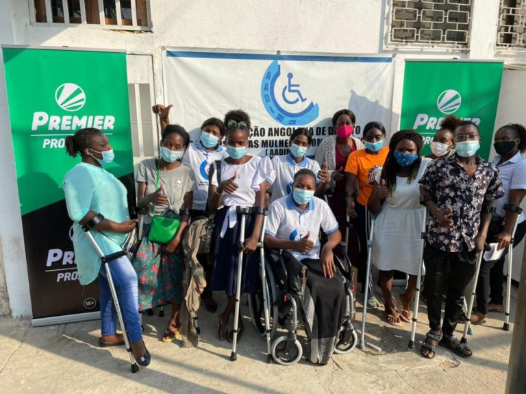 Premier Projects supports women with disabilities in Angola